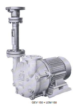 Gas Ejectors for Single-stage Liquid Ring Vacuum Pumps - Series GEV ...